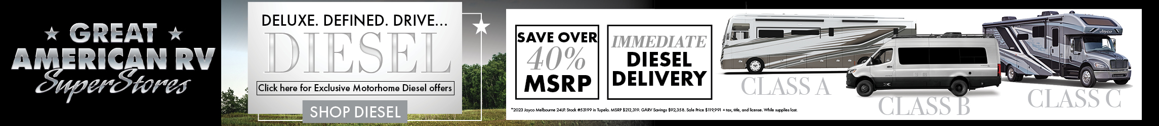 RV Dealership - Great American RV SuperStores 11 Locations